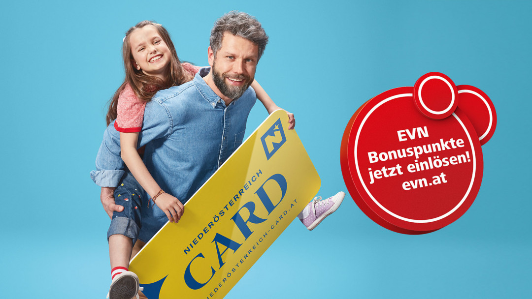 Gratis CARD mit EVN Bonuspunkten